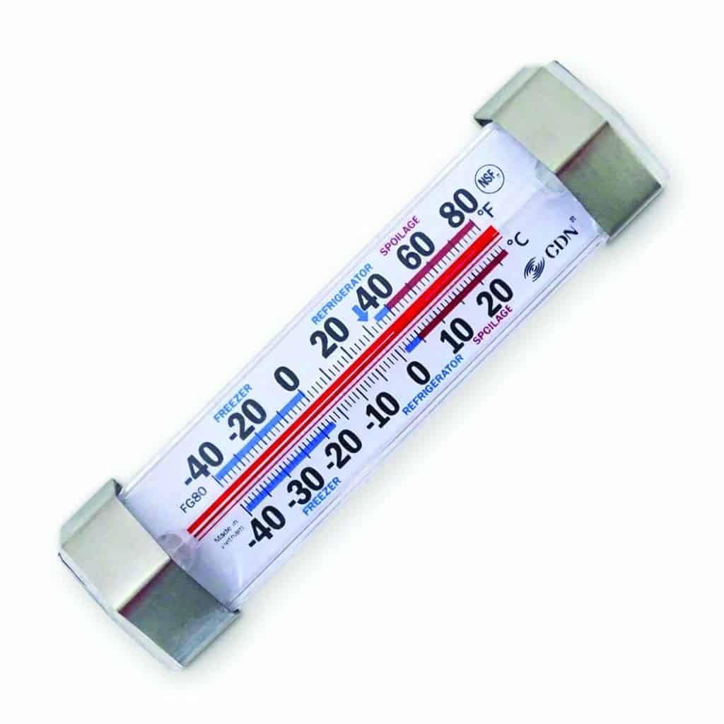 CDN Pro-accurate Glass Refrigerator & Freezer Thermometer - Stuff for ...