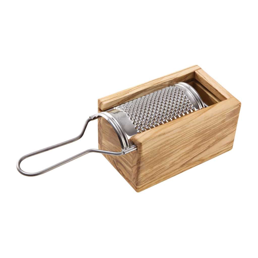 Eddingtons Olive Wood Parmesan/Nutmeg Grater 25cm - Stuff for the Kitchen