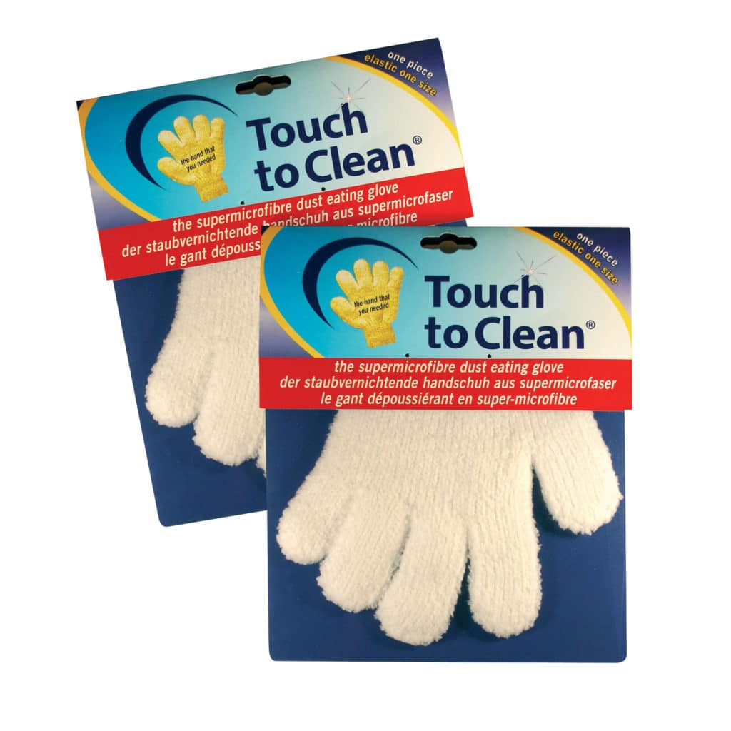 Magic Glove Touch To Clean Supermicrofibre Dust Eating Gloves Pair ...