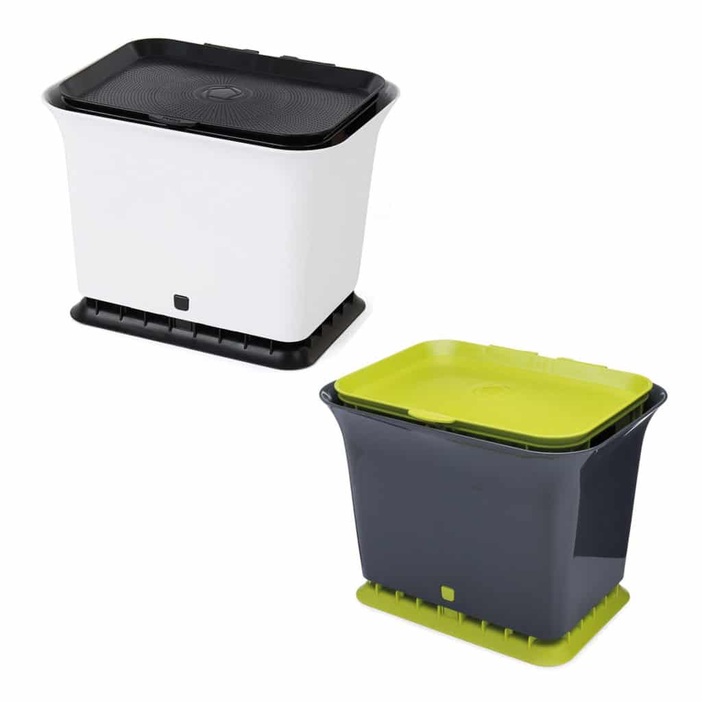 Full Circle Fresh Air Odor-Free Kitchen Compost Collector - 6.8L ...