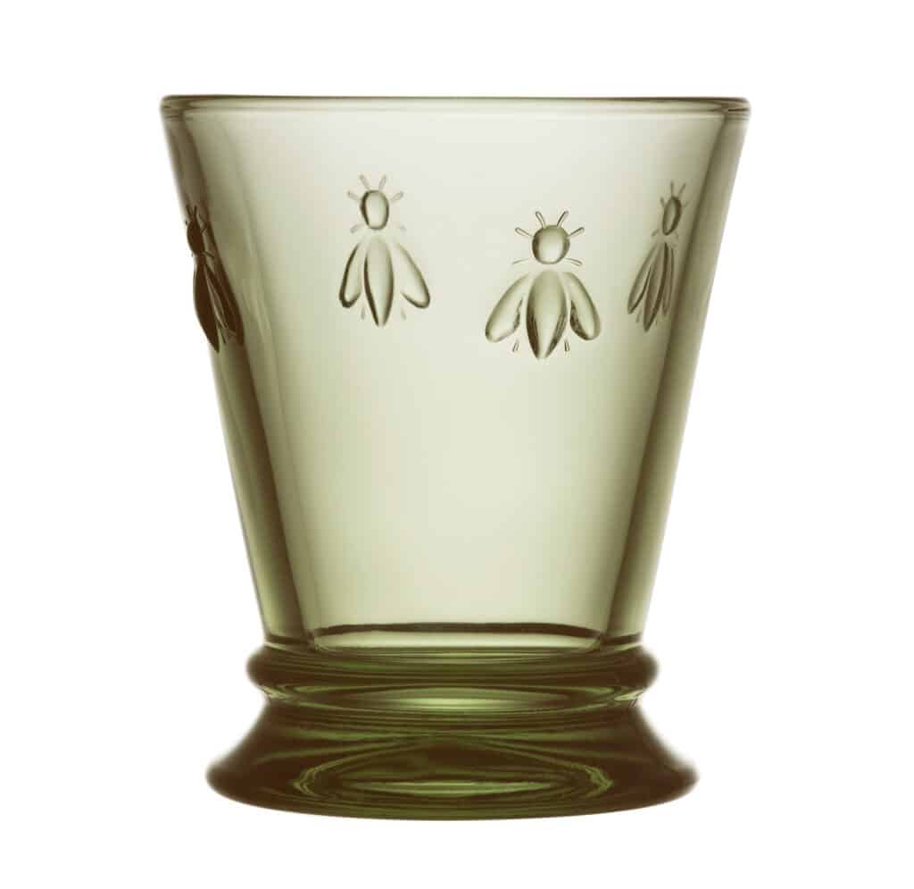 La Rochère Bee Goblet Olive Green - 270ml - Stuff for the Kitchen