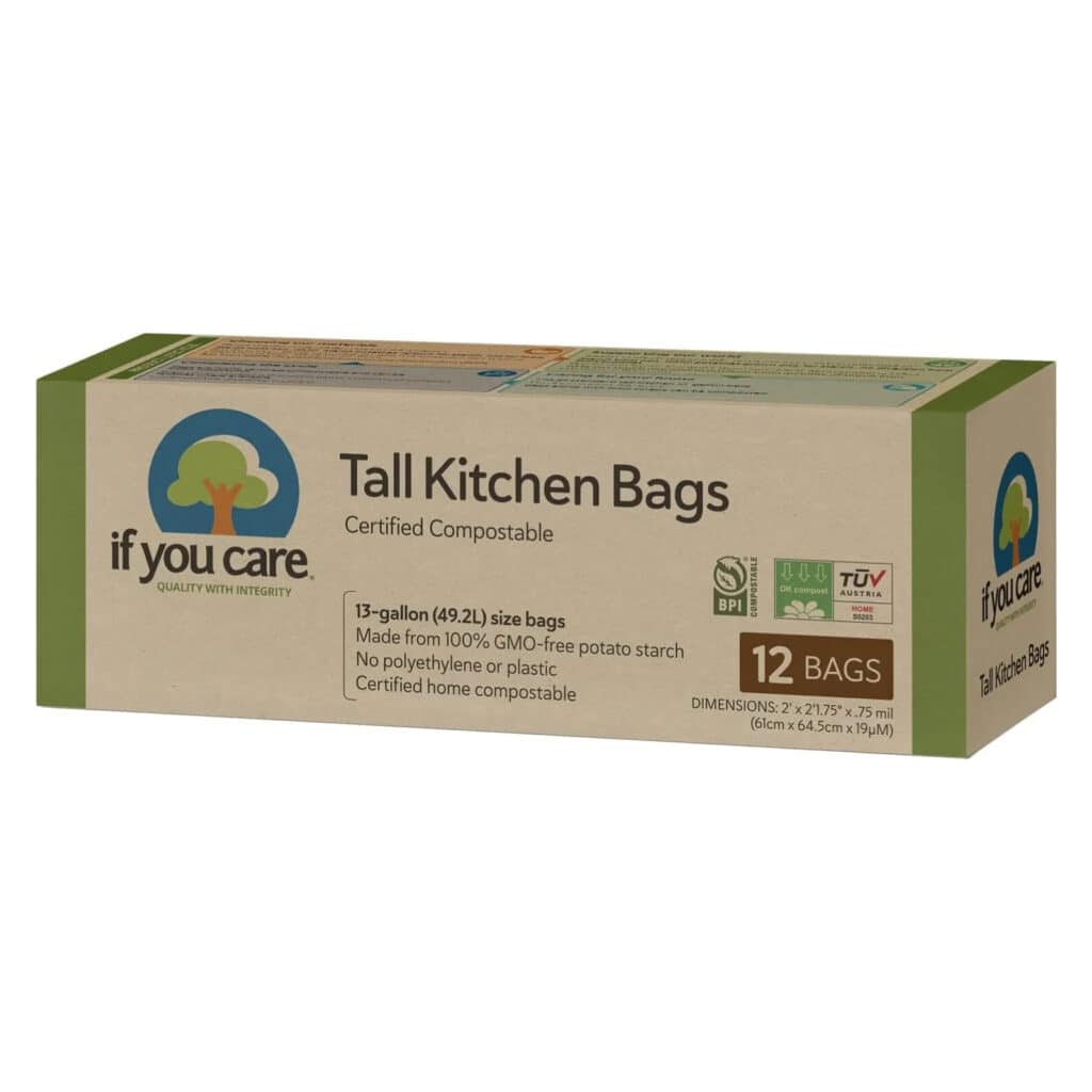 If You Care Compostable Tall Food Waste Bag - Stuff for the Kitchen