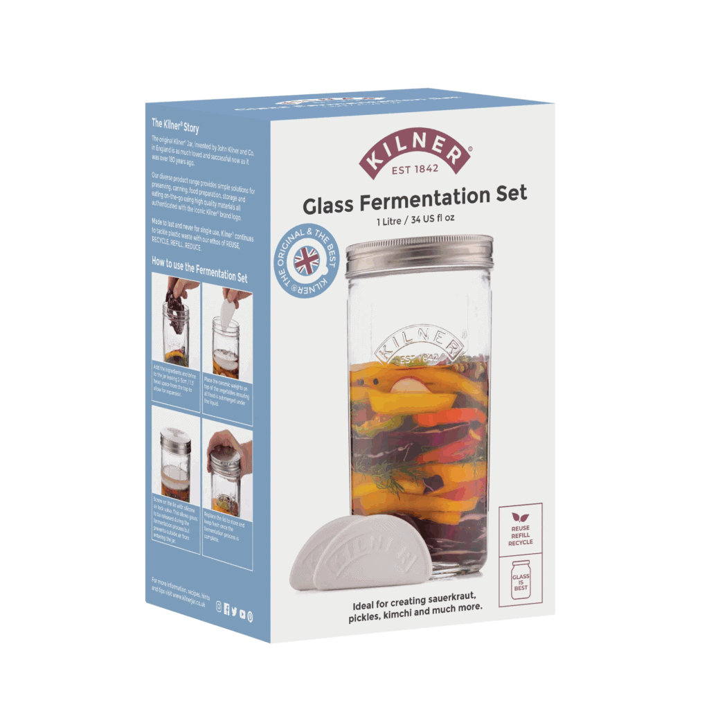 Kilner 1L Fermentation Set - Stuff for the Kitchen